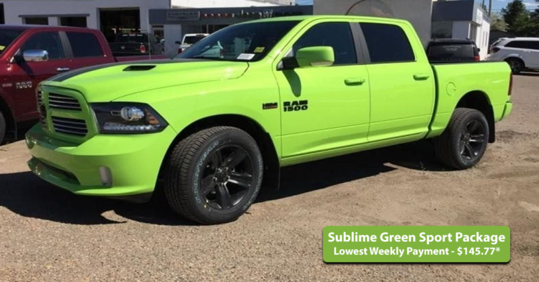 2017 Sublime Green Ram 1500 Sport | Taber, AB